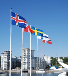 Flaggregler för hur du hissar din flagga på ett sedvanligt sätt